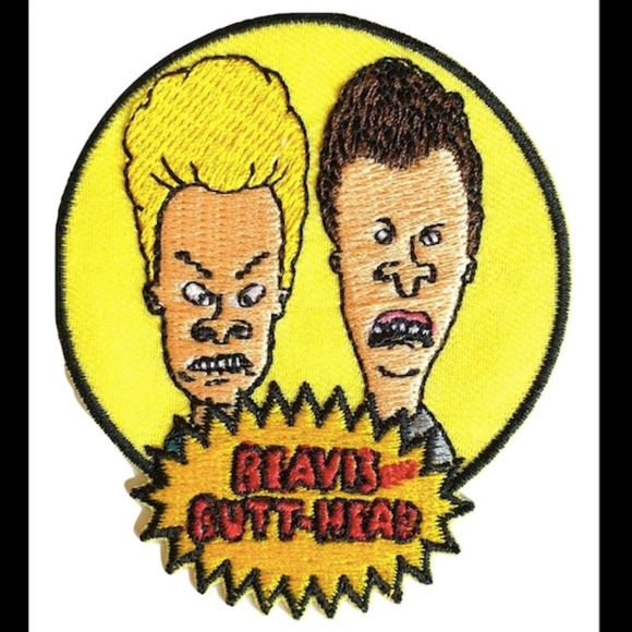 Accessories | Beavis And Butthead Patch Iron On Patches Diy | Poshmark